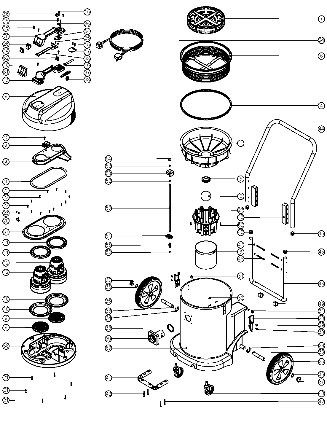 Numatic Spare Parts | Reviewmotors.co