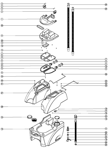 Numatic TT3450T Vacuum Cleaner (Floorcare) Spares | BuySpares