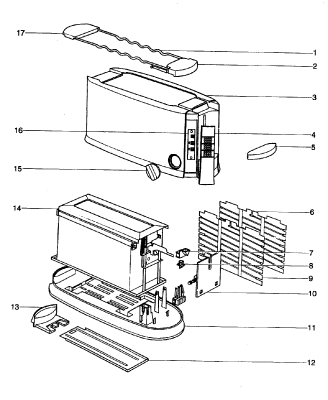Kenwood TT750 Toaster Spares | BuySpares