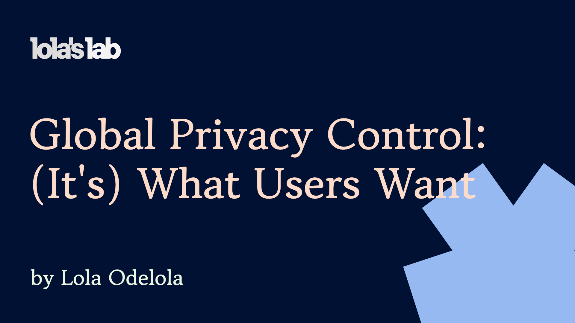 Global Privacy Control: What Users Want