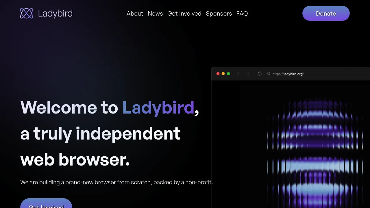 Ladybird: Open Source Alternative to Arc, Firefox and Google Chrome – OpenAlternative