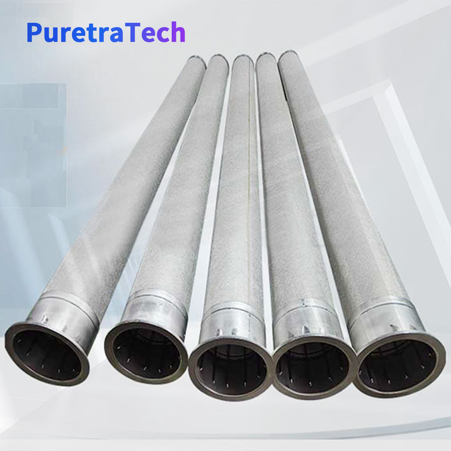 High Temperature Flue Gas Dust Removal Metal Filter Cartridge ...