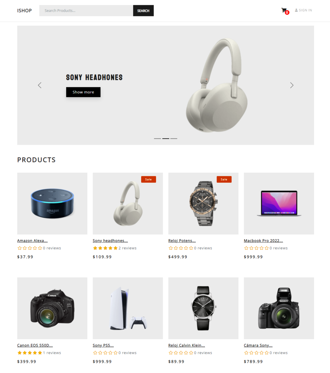 GitHub - anthonyisraeldev/ishop-tony