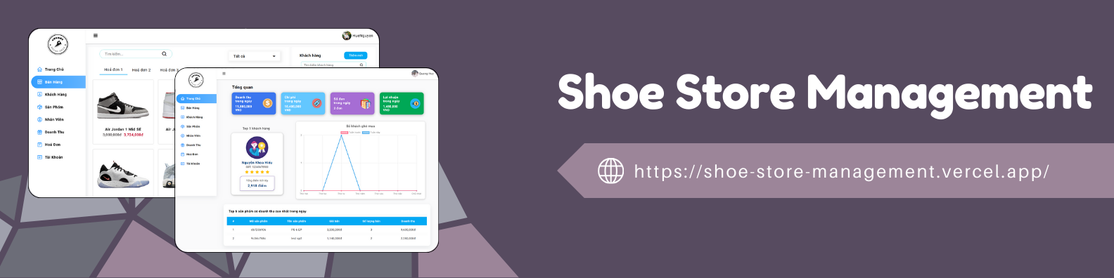GitHub - nguyentanhueqn123/ShoeStore-Management: The Shoe Shop Management project is a multi ...