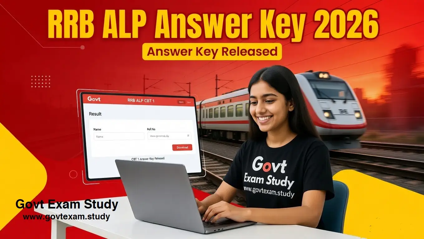 RRB ALP Answer Key 2026 OUT, Direct Link