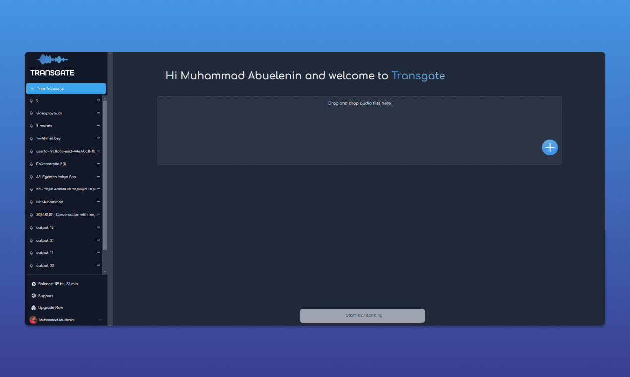 Transgate - AI Speech to Text | Resource.fyi