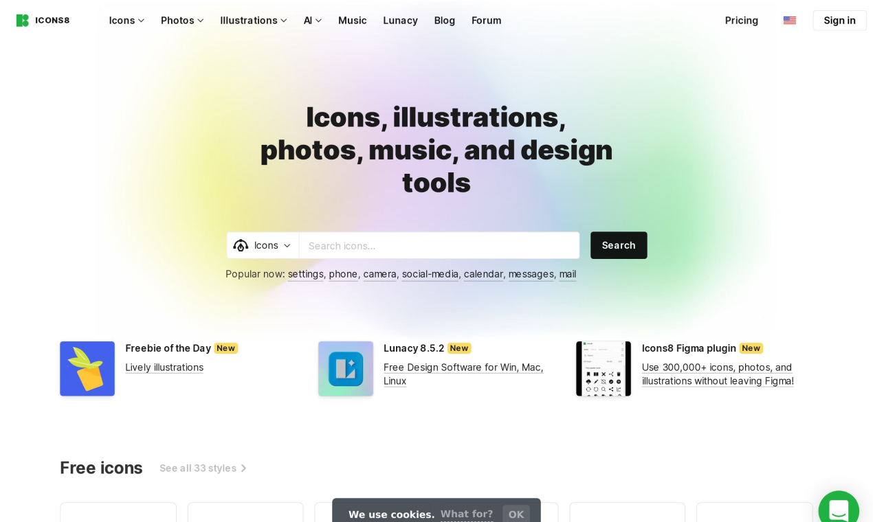 Icons8 - Free Icons, Clipart Illustrations, Photos, and Music ...