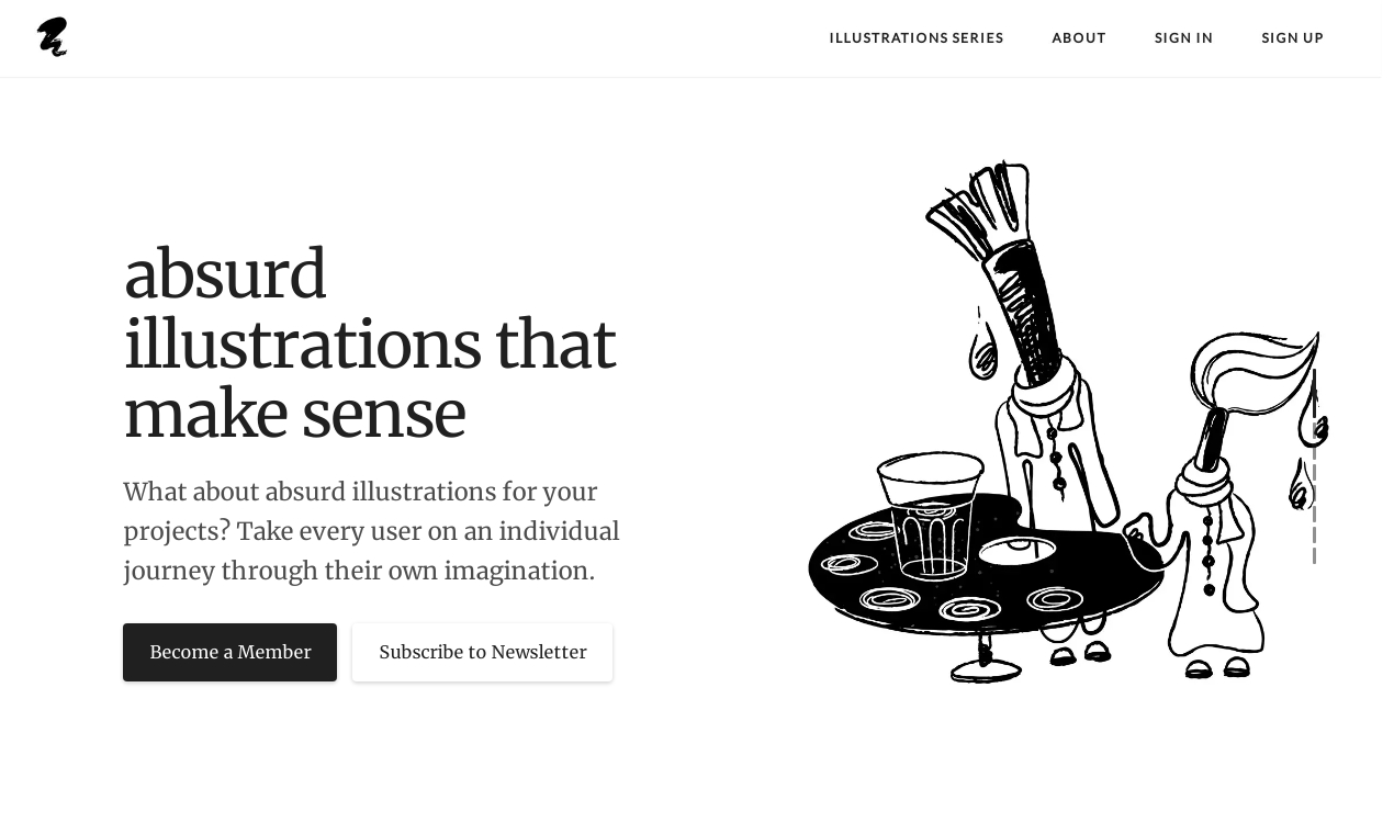 Absurd Design - Free Surrealist Illustrations and Vector Art | Resource.fyi