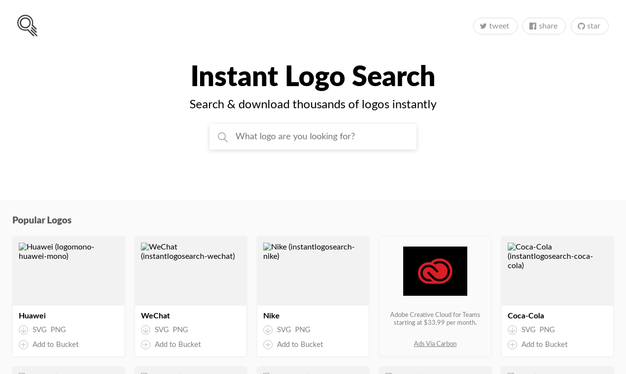 Instant Logo Search - Search & download thousands of logos instantly ...