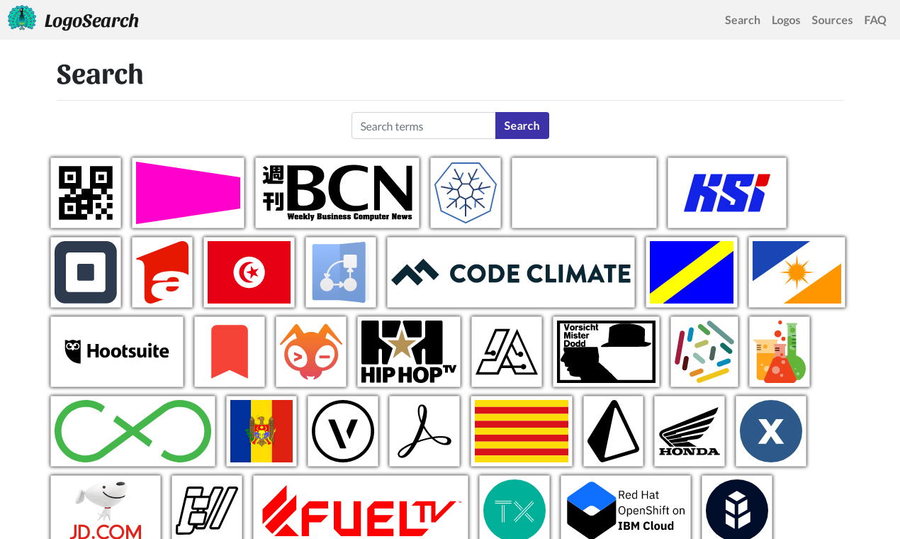 LogoSear - Instant logo search for SVG logos | Resource.fyi