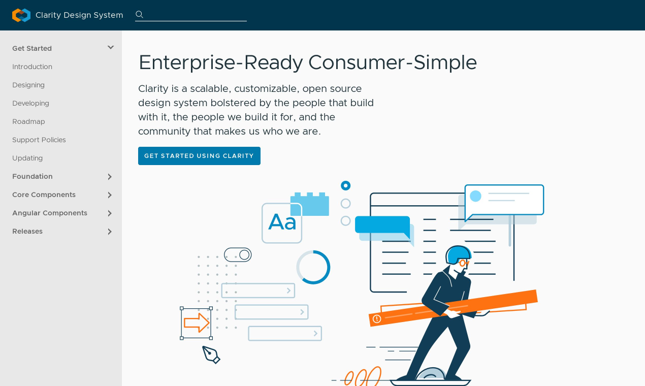 Clarity Design System - Enterprise-Ready Consumer-Simple | Resource.fyi