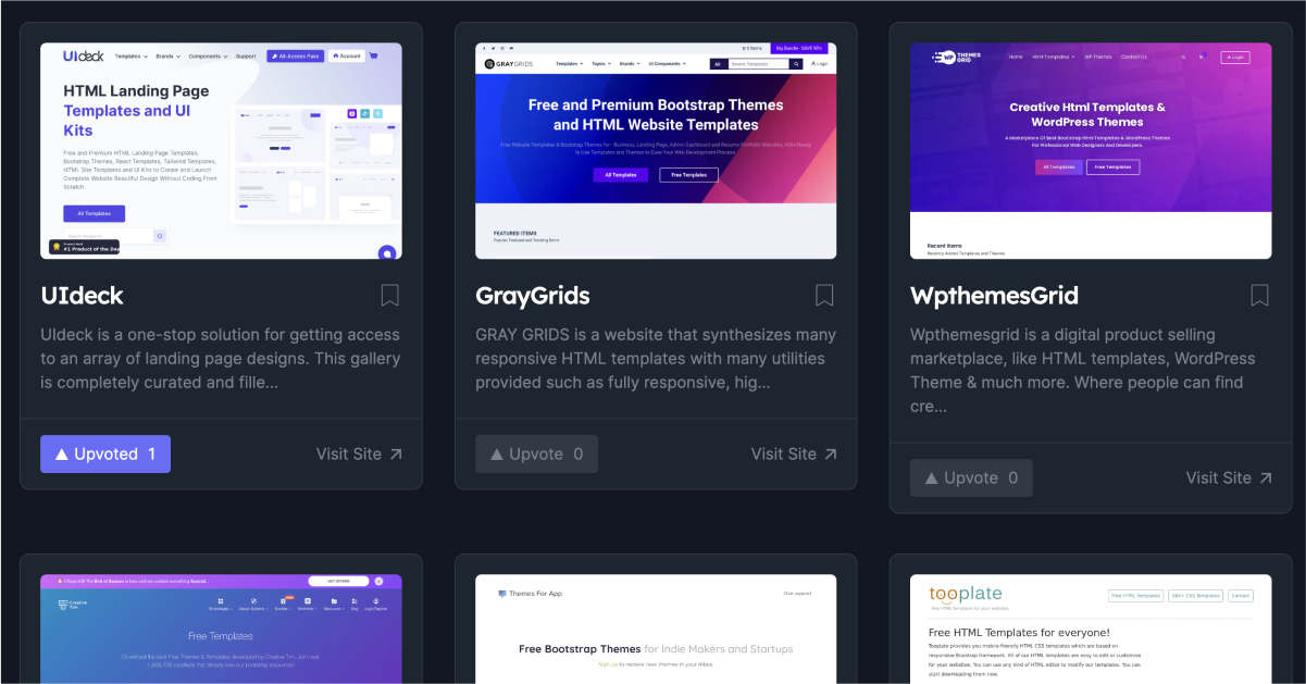 Top Sites to Download Free Web Templates | Resource.fyi