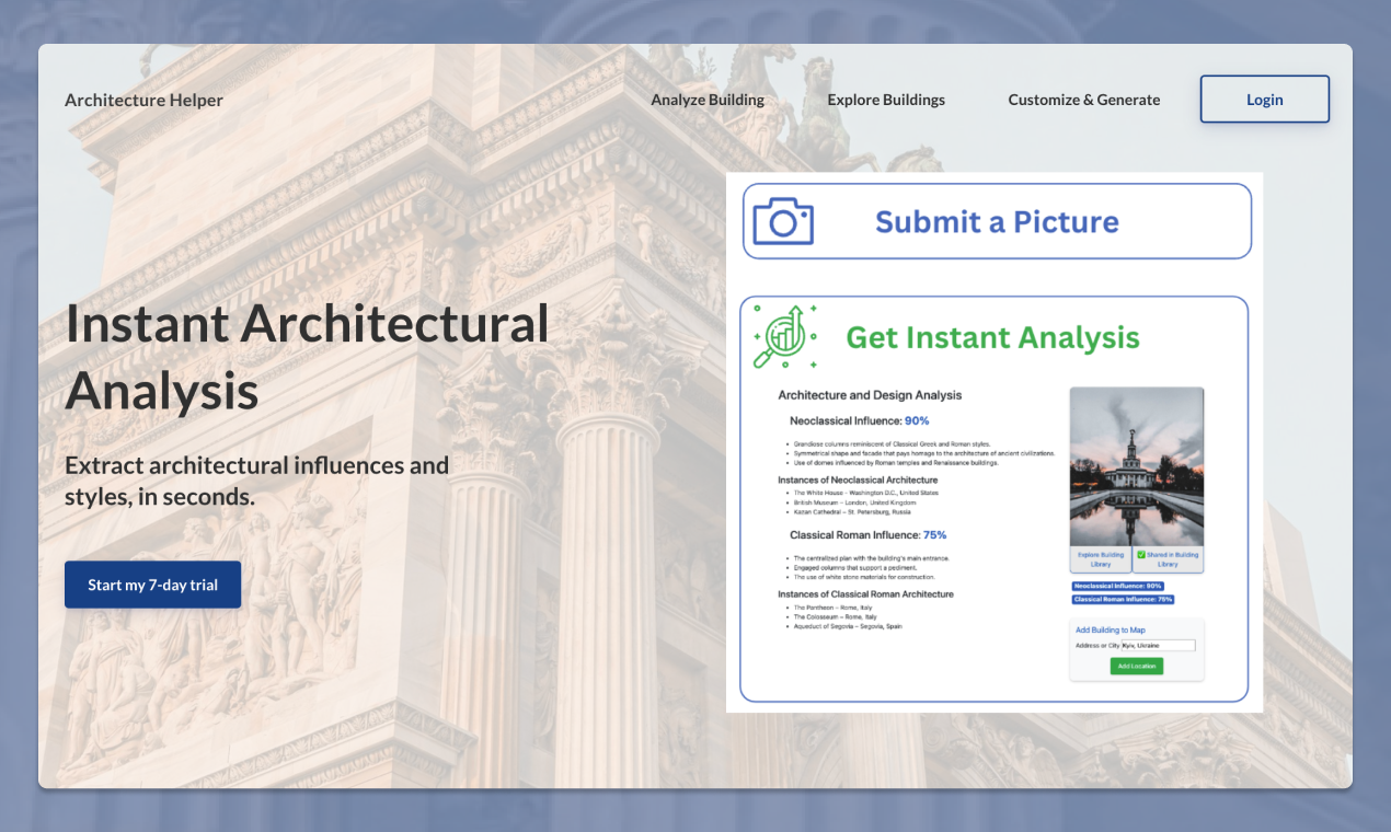 Architecture Helper - Instant Architectural Analysis | Resource.fyi
