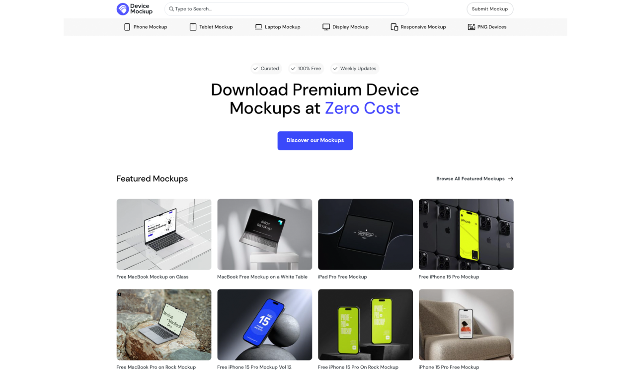 Device Mockup - Get high quality device mockup for free | Resource.fyi