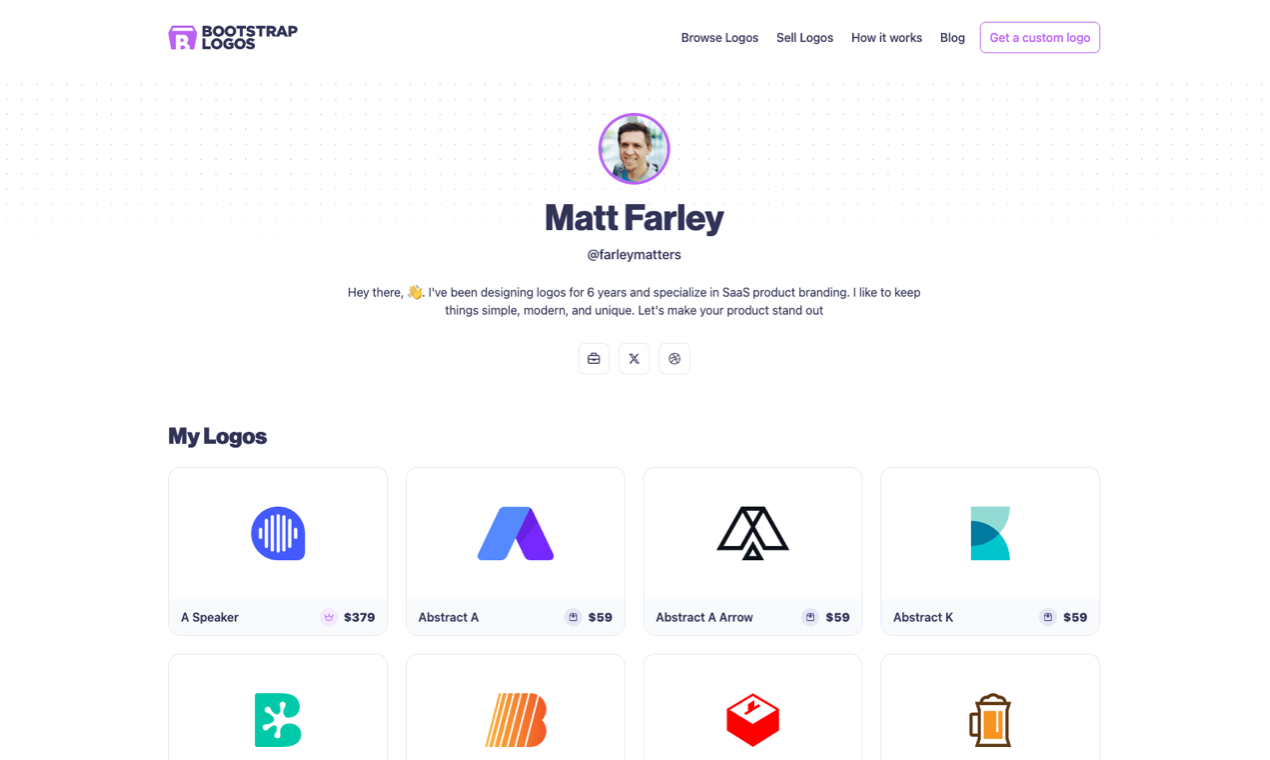 Bootstrap Logos - Affordable, premium ready-made logo mar | Resource.fyi