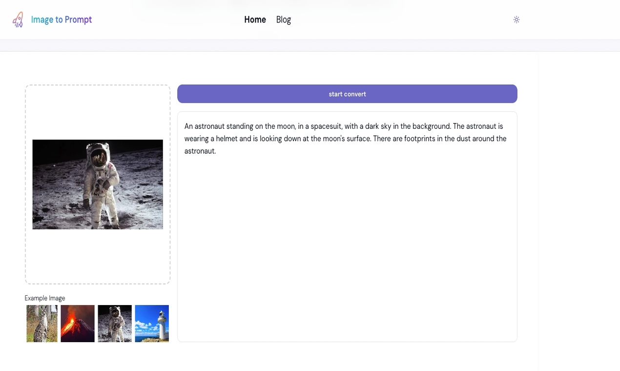 Image to Prompt - Quickly convert image to prompt | Resource.fyi