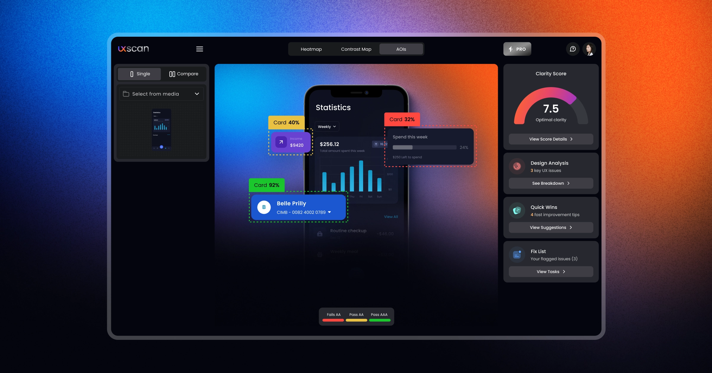 UX Scan Features - AI-Powered Design Analysis Tools | UX Scan