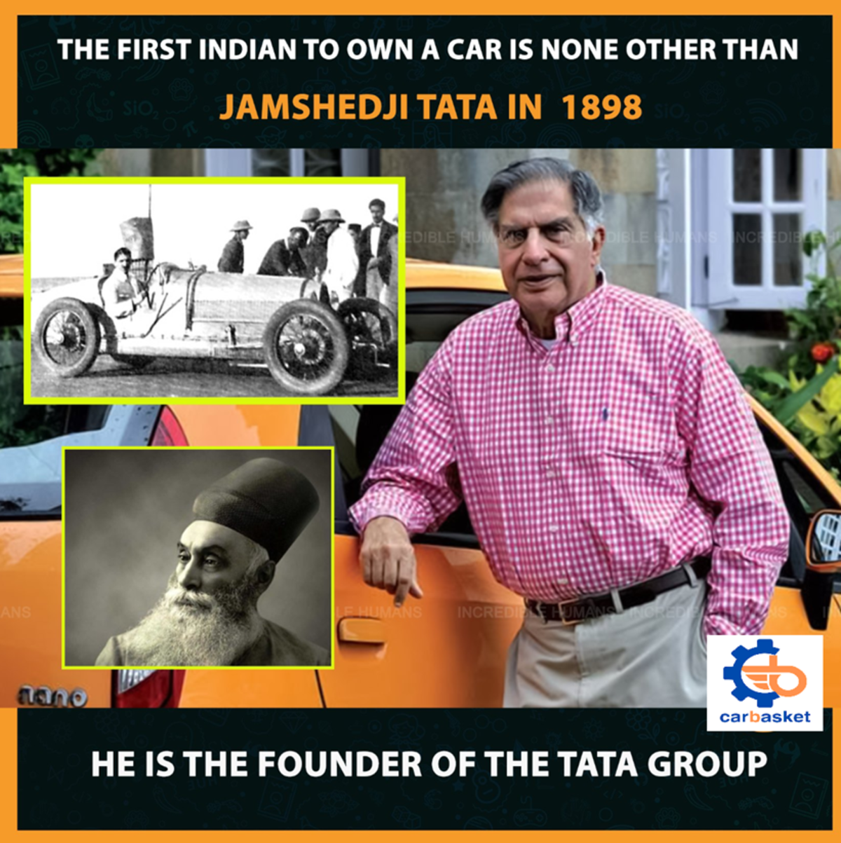 Jamsetji Tata:First Car Owner in India & Tata Motors Journey