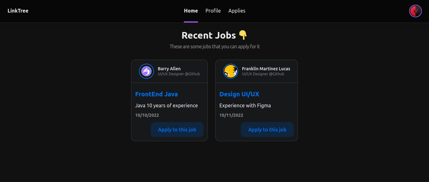 GitHub - Franklin361/linktree: Job search and job posting web application 📢 GitHub - Franklin361/linktree: Job search and job posting web application 📢
