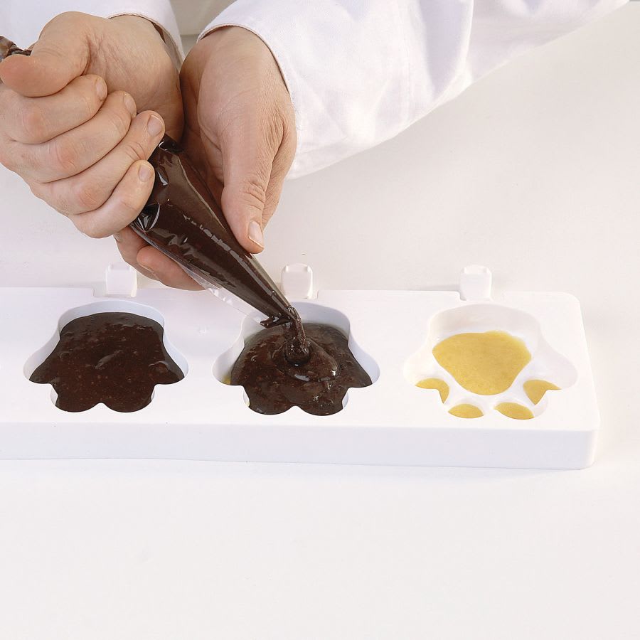 Gel06 Pata - 2 pcs - Ice mould dog paw | Silikomart