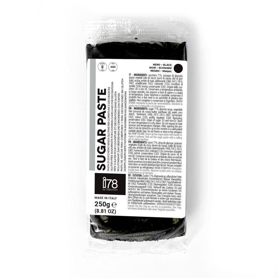 SUGAR PASTE - BLACK - 250 g
