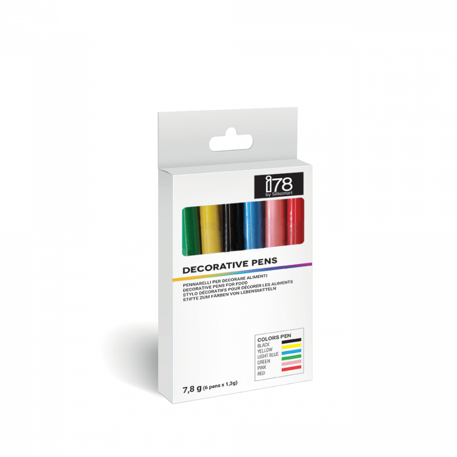 DECORATIVE PENS - Edible markers | Silikomart
