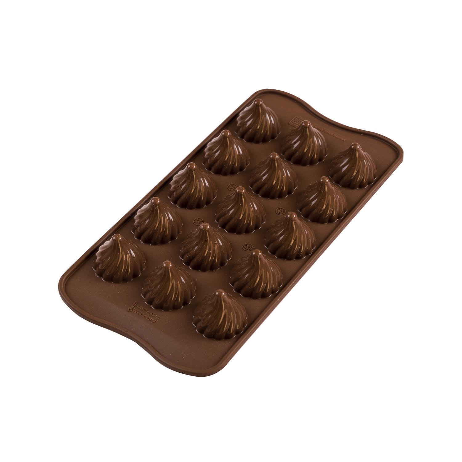 Scg47 Choco Flame - Silicone mould for chocolates | Silikomart