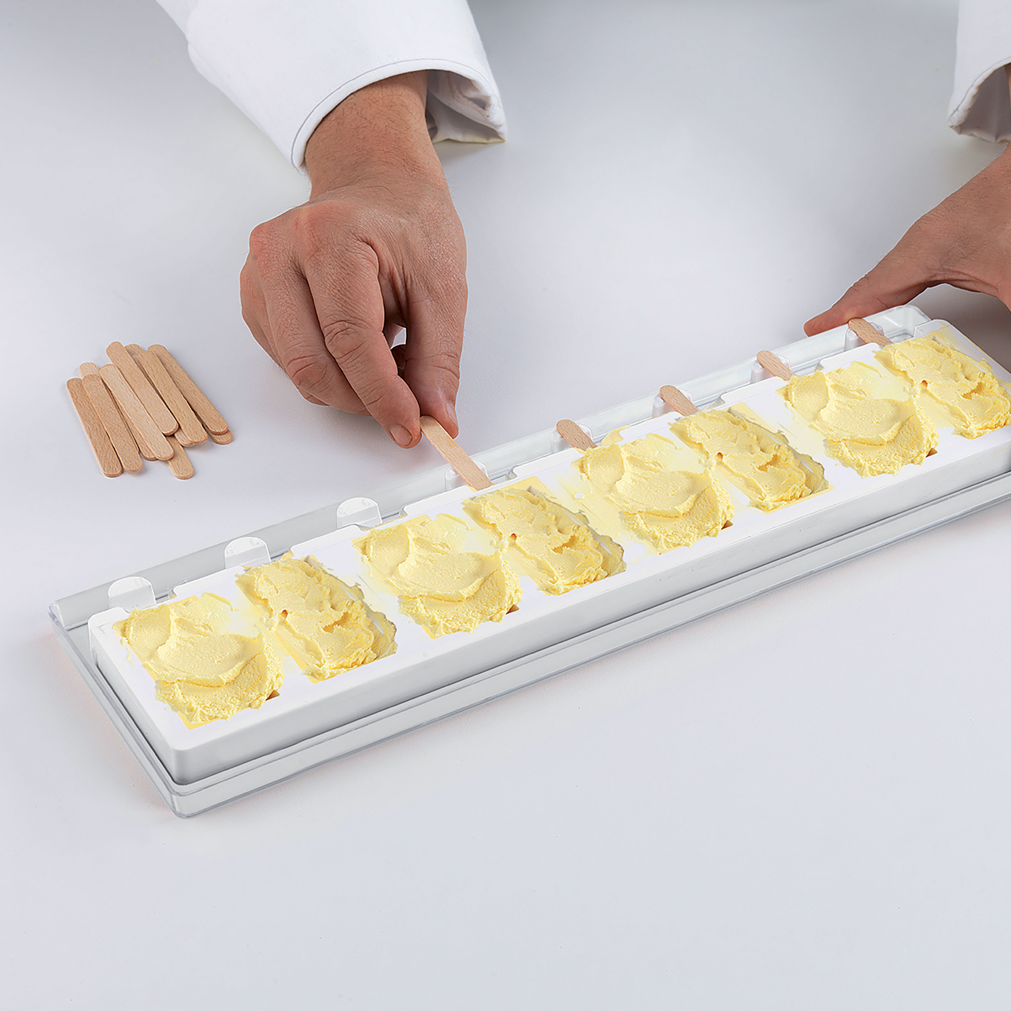 GEL05M MINI CHIC - SET 2 STAMPI IN SILICONE 69X38 H 18 MM