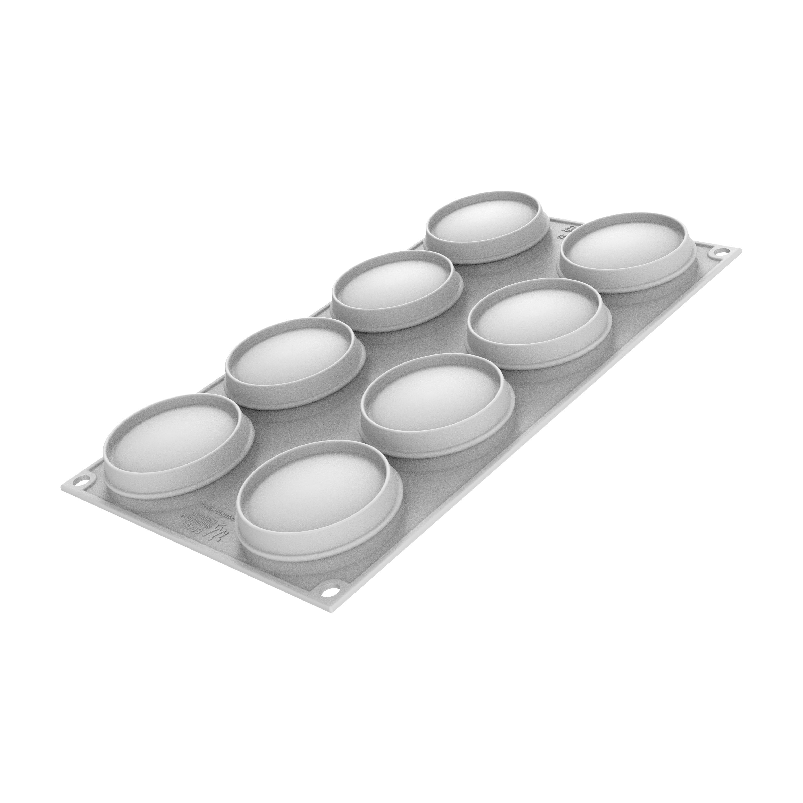 MACARON 110 - Mold for individual macaron-shaped portions | Silikomart