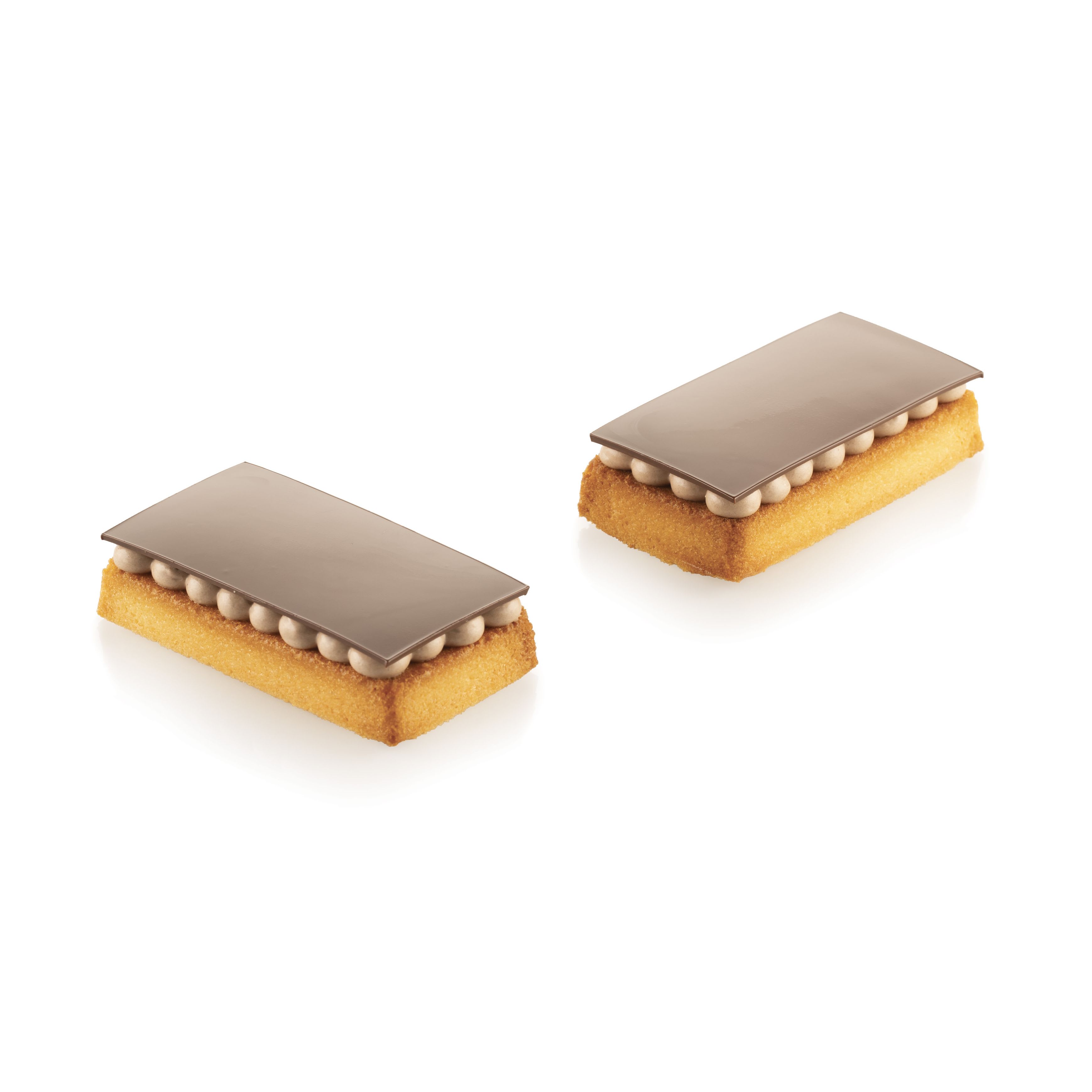 SQ095 RECTANGLE - Moule professionnel pour monoportions rectangulaires ...