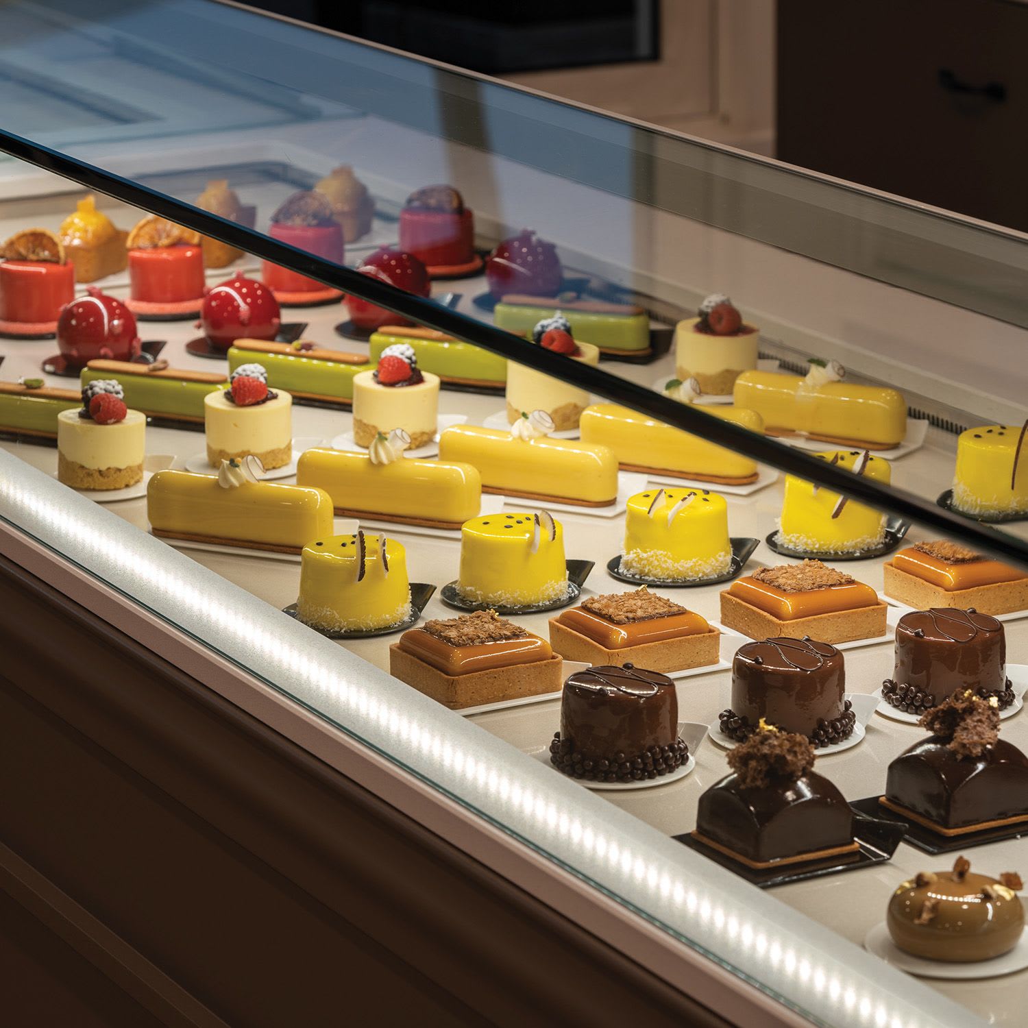 SET 100 WHITE TRAYS - RECTANGLE 140X40 MM