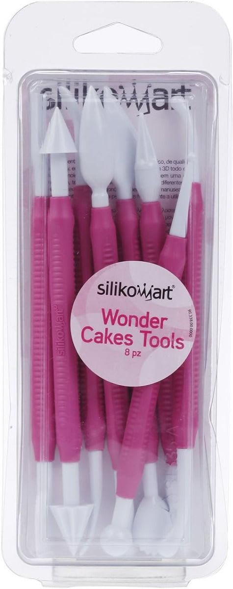 WONDER CAKES TOOLS - SET 8 MODELLING TOOLS