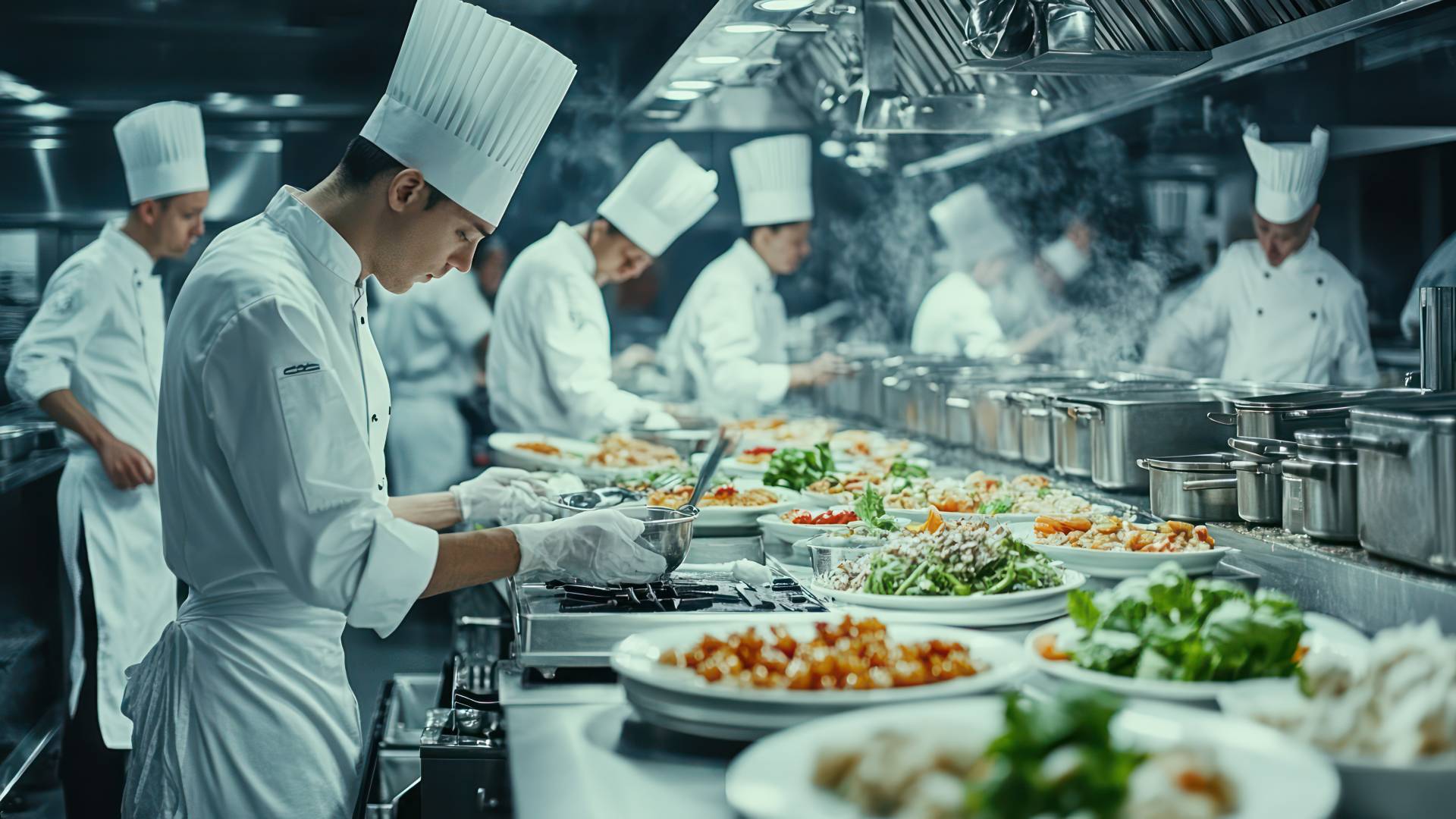 The kitchen brigade - Journal