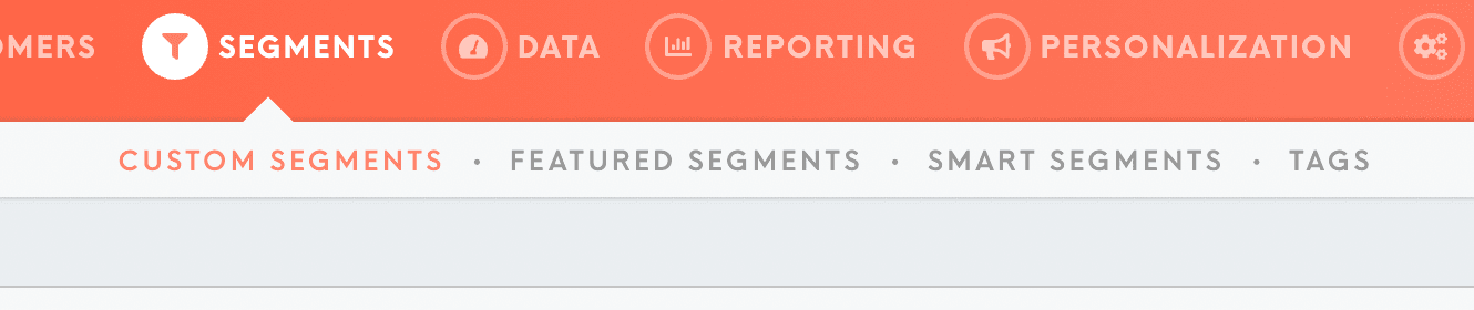 Meiro Business Explorer: featured segments, custom segments, image upload for web banners, email ...