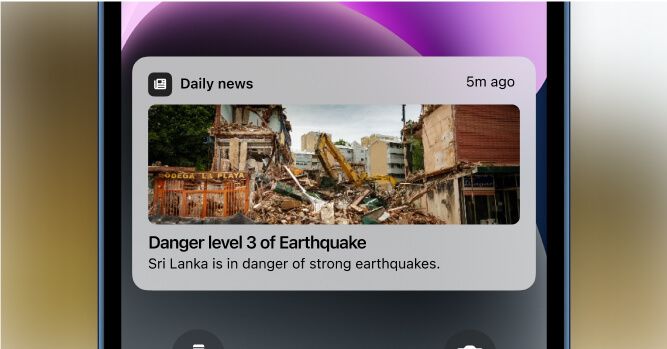 Personalize 'breaking news' notifications