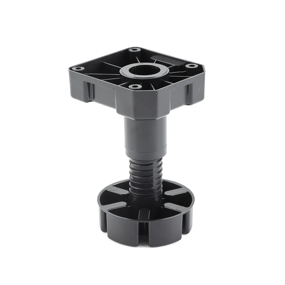 Adjustable Plastic Cabinet Leg, 100-150mm, Screw On Block, Bulk Packed ...