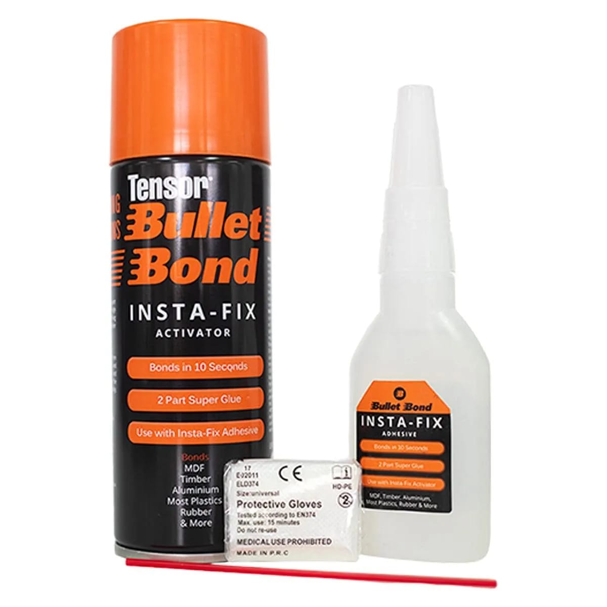 Tensor, Bullet Bond Instafix, 2 Part Super Glue Kit - Furnware Group