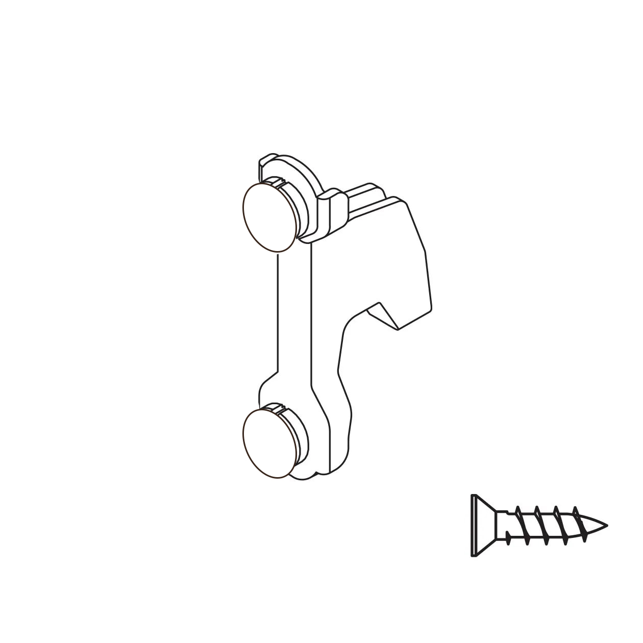 Front fixing bracket - Furnware Group