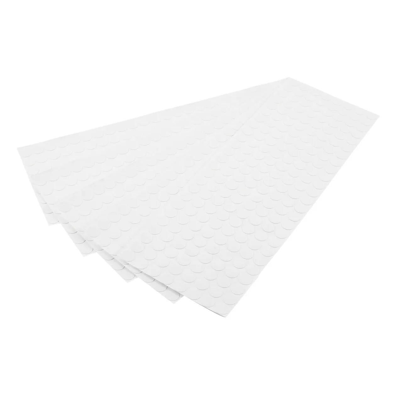Self Adhesive Covers, 15mm, Pack of 1000 Covers, Stipple Finish White ...