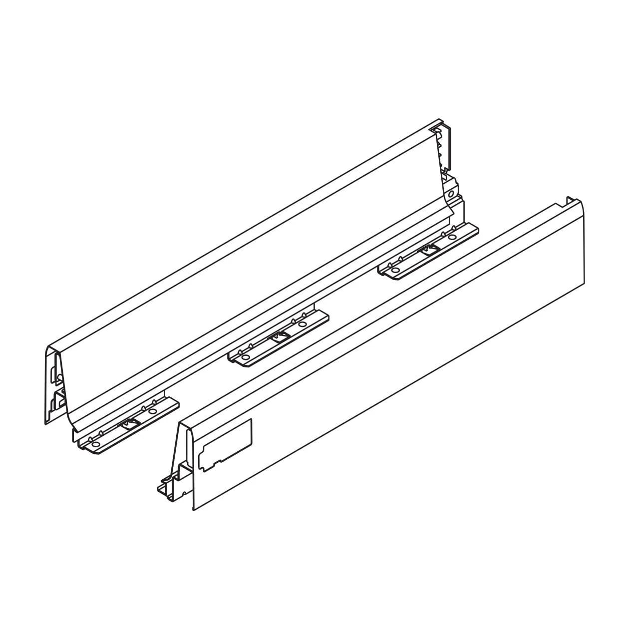 S Drawer Side Panel - Furnware Group