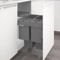 Storg Safna 56 Series Waste Bin System Suit 600mm Wide Cabinet 2 x 35L ...