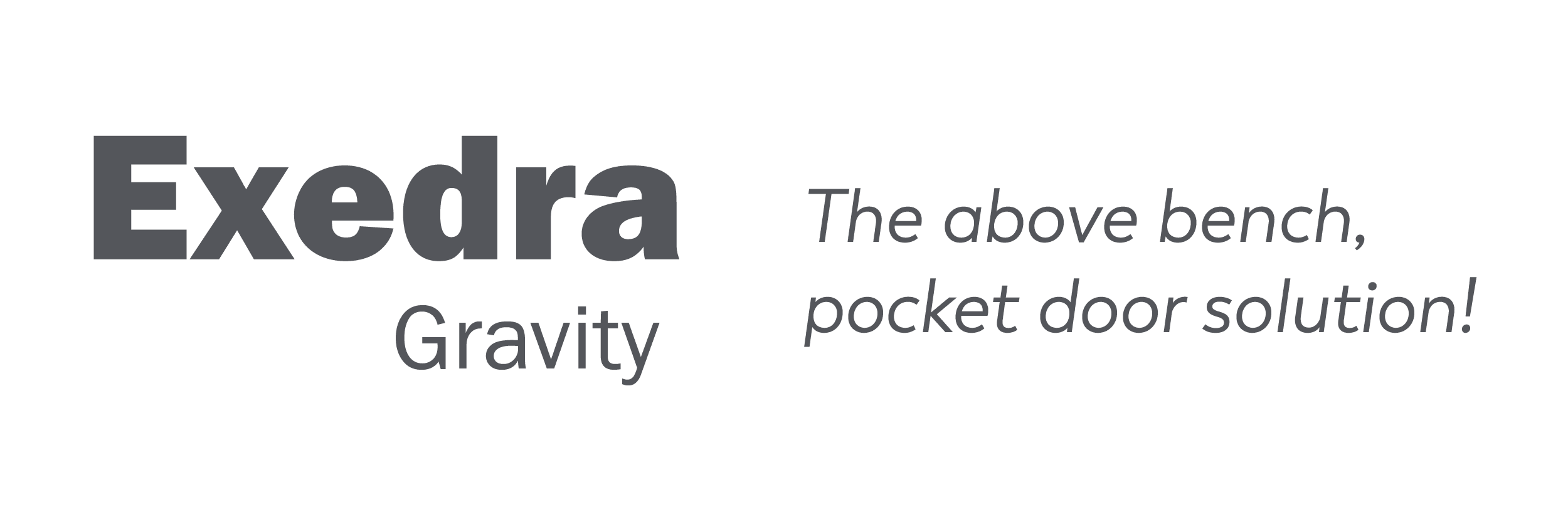 Exedra Gravity Pocket Door - Furnware Group