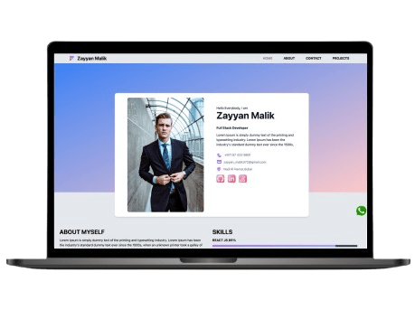 GitHub - Fayiz-kiliyamannil/react-portfolio-template: React portfolio ...