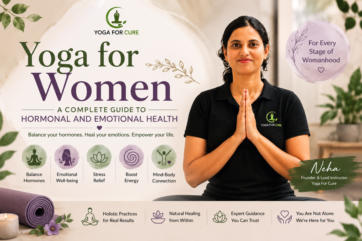 Yoga for Women: A Complete Guide to Hormonal and Emotional Health ...