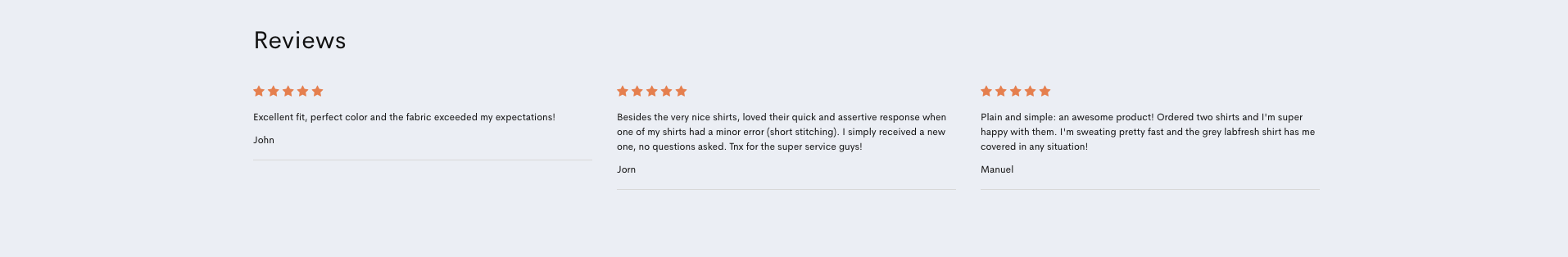 The Best Way to Display Reviews on Your Website - Radiant