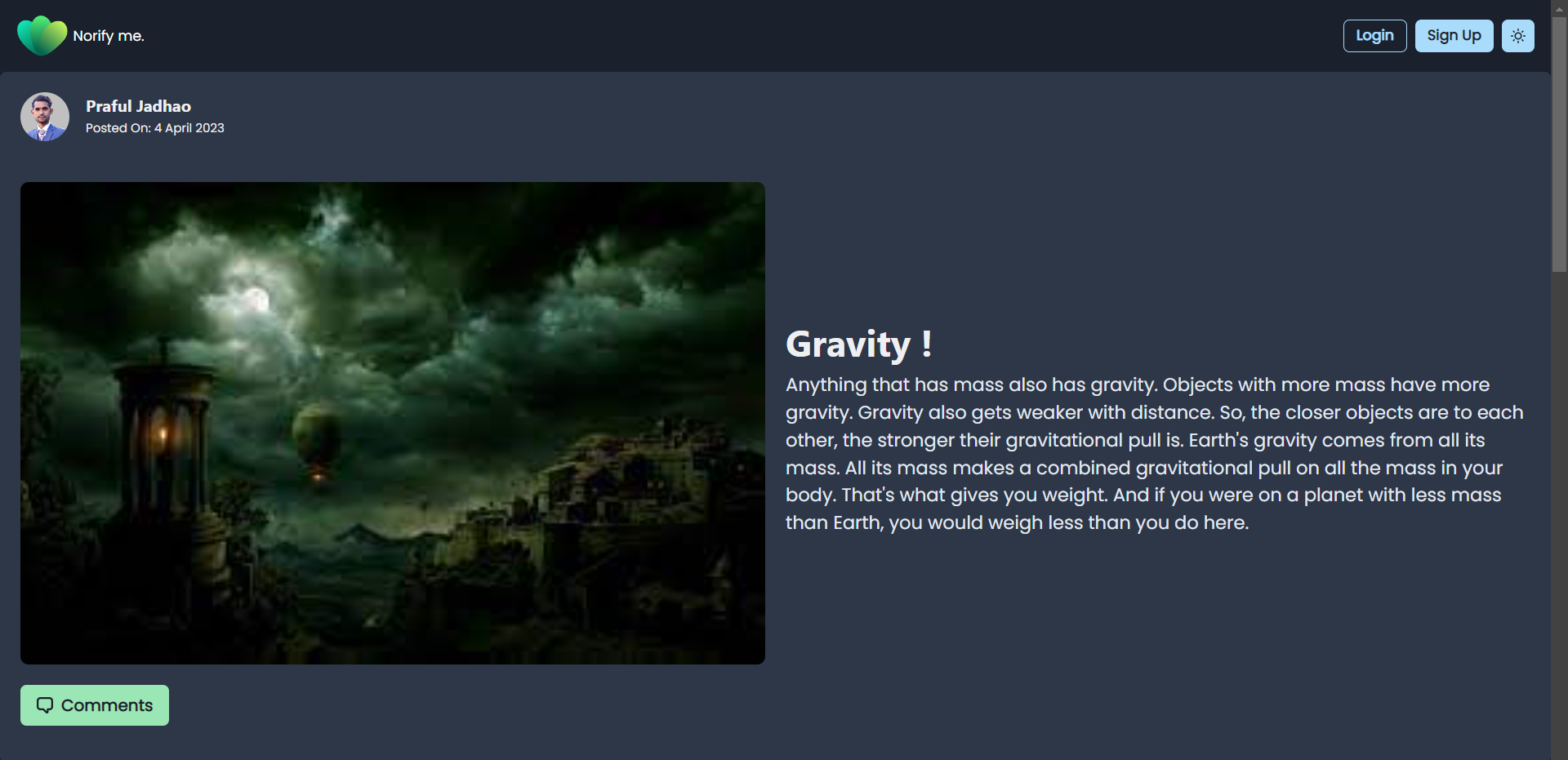 GitHub - Praful-87/blog-app-mern: The objective of this project is to create a blog app where ...