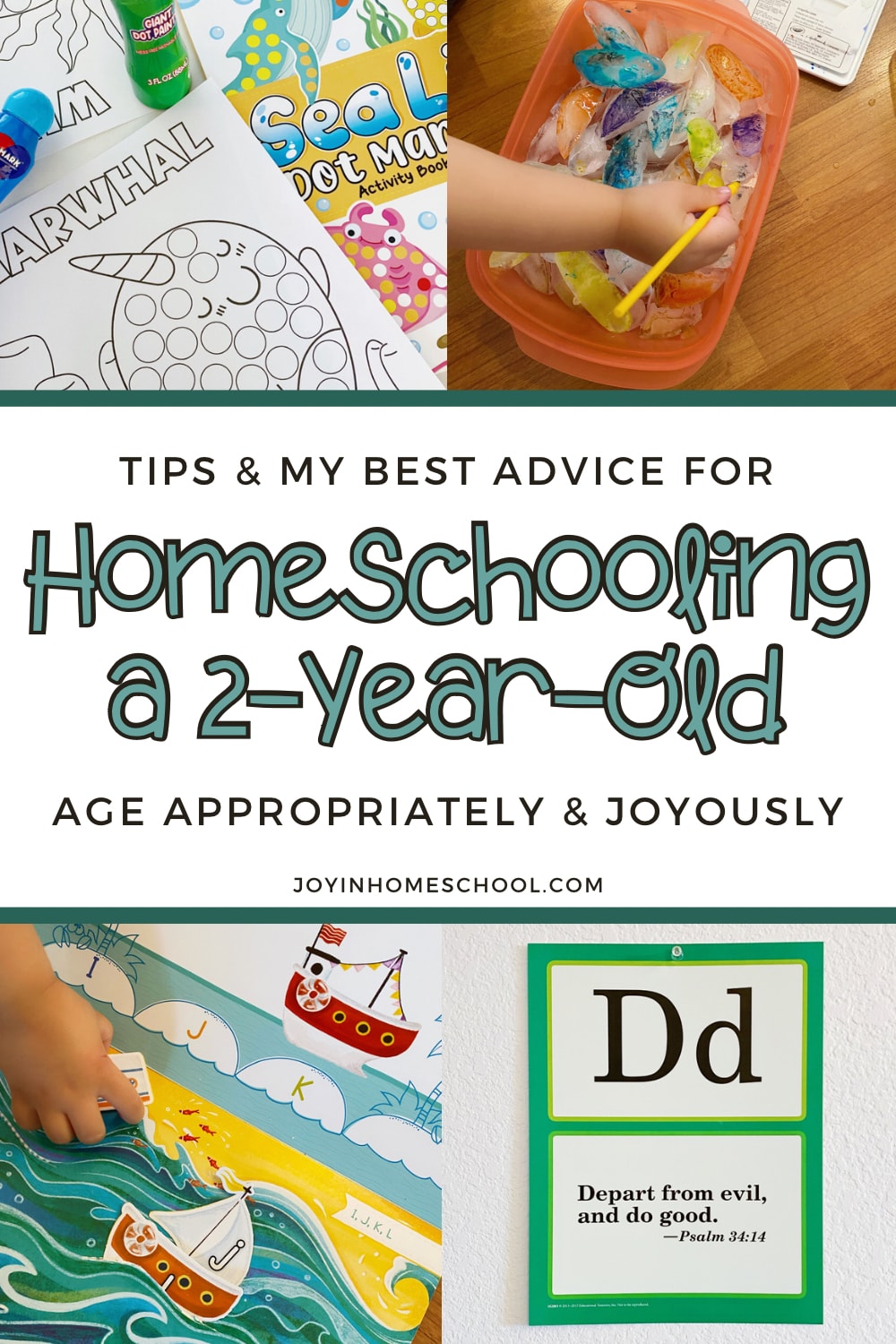 What Homeschooling A 2-Year-Old Looks Like in Our Family