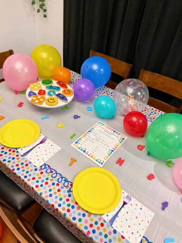 Fun Back to Homeschool Party for Pre-Kindergarten
