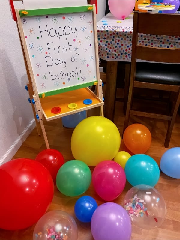 Fun Back to Homeschool Party for Pre-Kindergarten