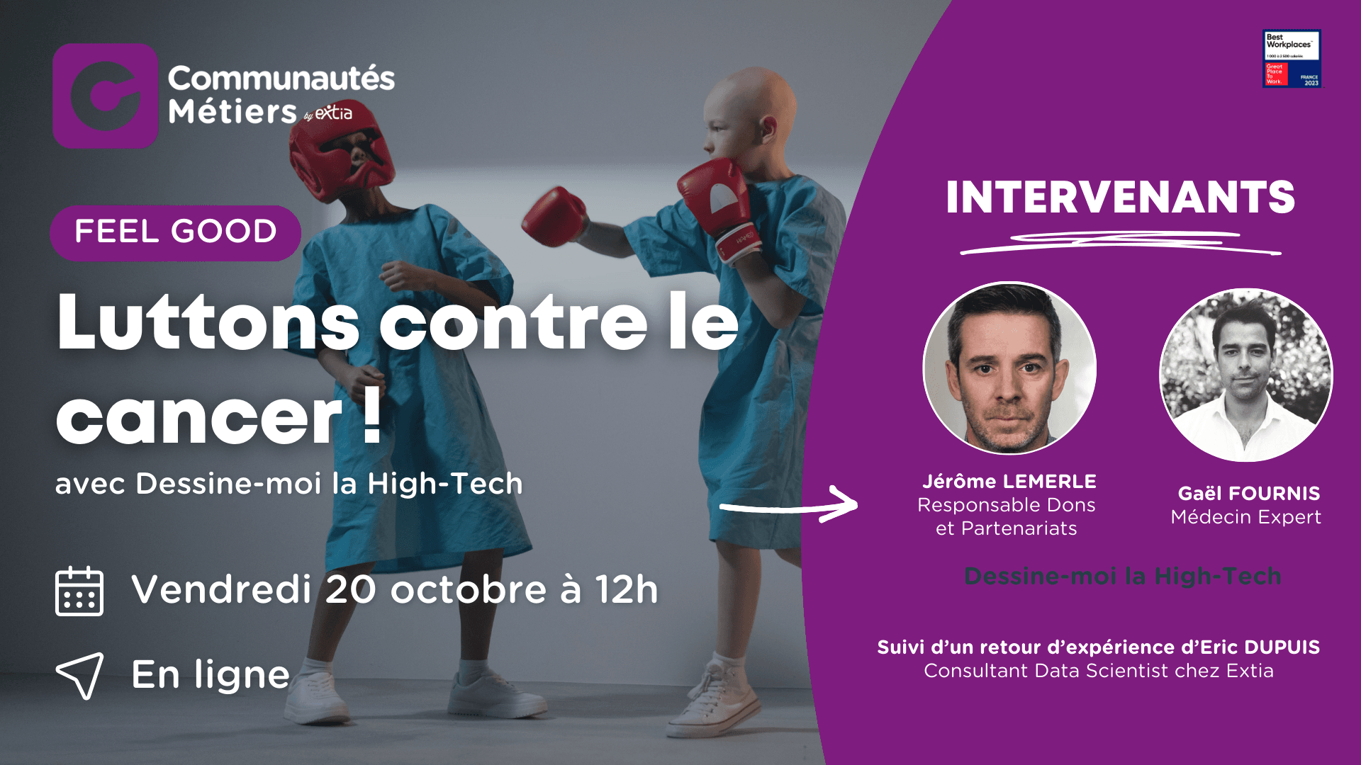 La lutte contre le cancer avec Dessine-moi la High-Tech